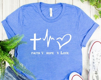 Faith Hope Love | Etsy