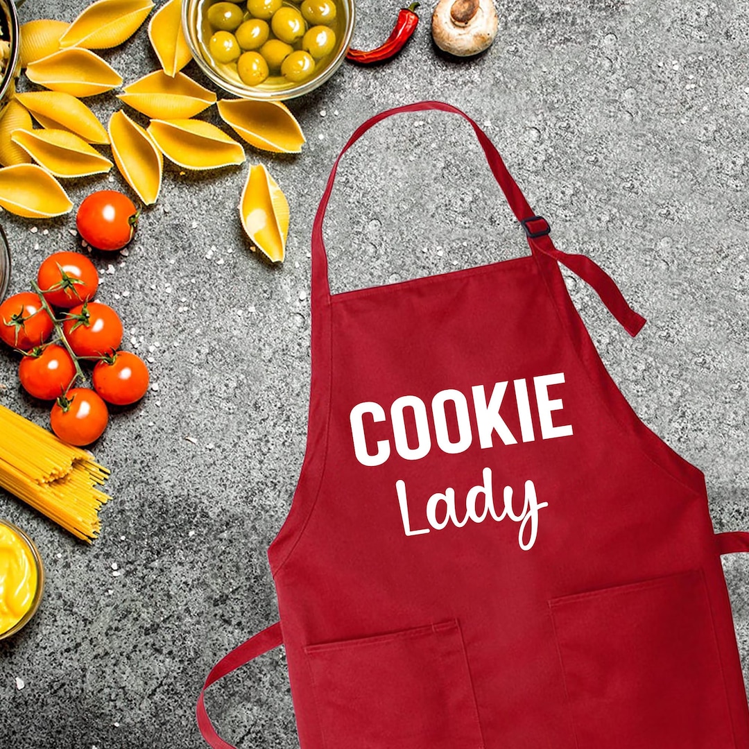 Cookie Lady Cookie Apron Cookies Aprons, Cookie Dealer Apron Cookie ...