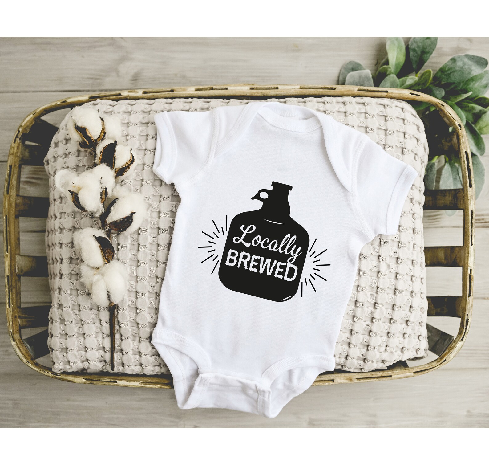 Beer Brewed Baby Onesie®, Cool Baby Clothes, Baby Shower Gift, Girl Boy ...
