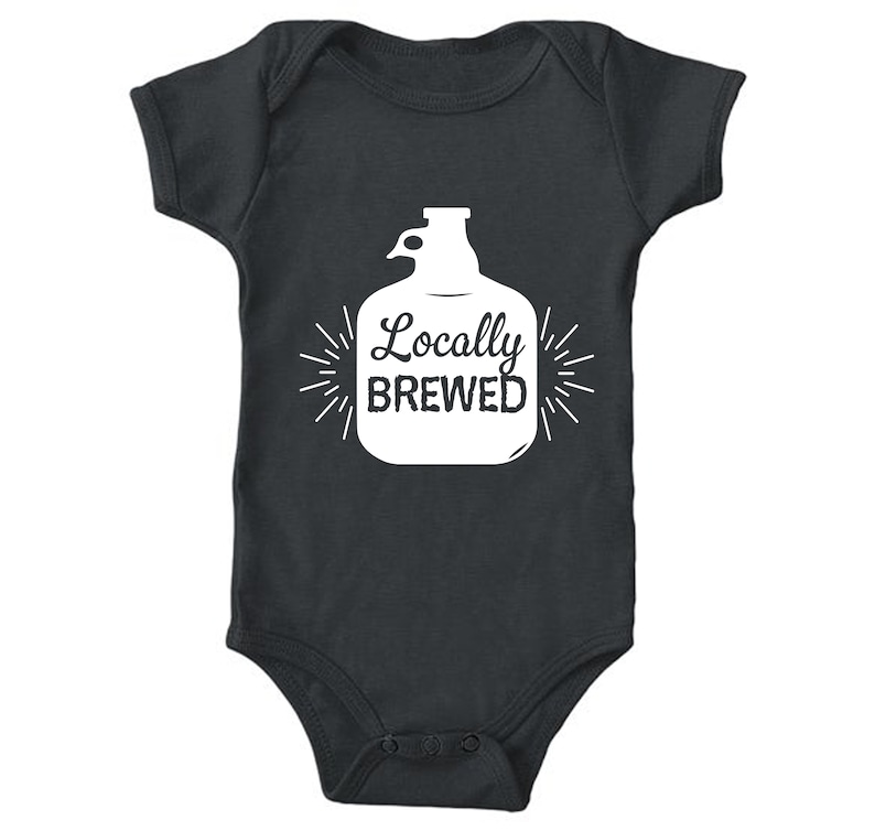 Beer Brewed Baby Onesie®, Cool Baby Clothes, Baby Shower Gift, Girl Boy ...