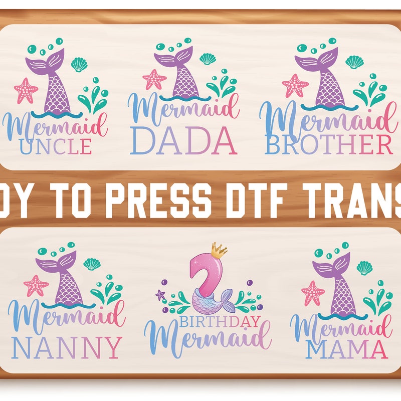 Mermaid Stickers - Etsy