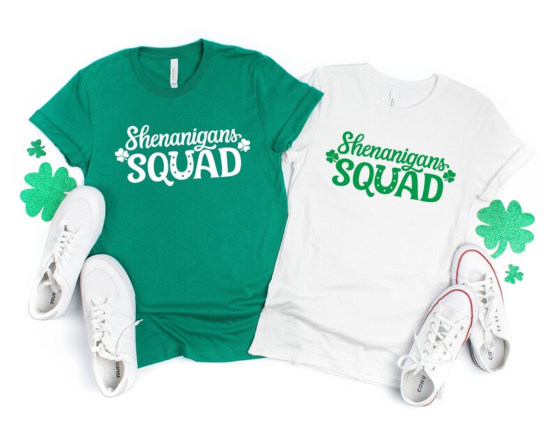 Shenanigans Squad Shirt St Matching Patricks Day Shirts - Etsy