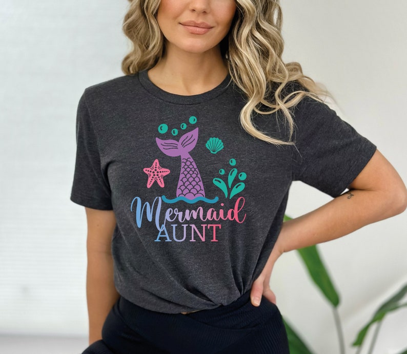 Custom Mermaid Family DTF Transfer: Birthday Party Shirts - Etsy