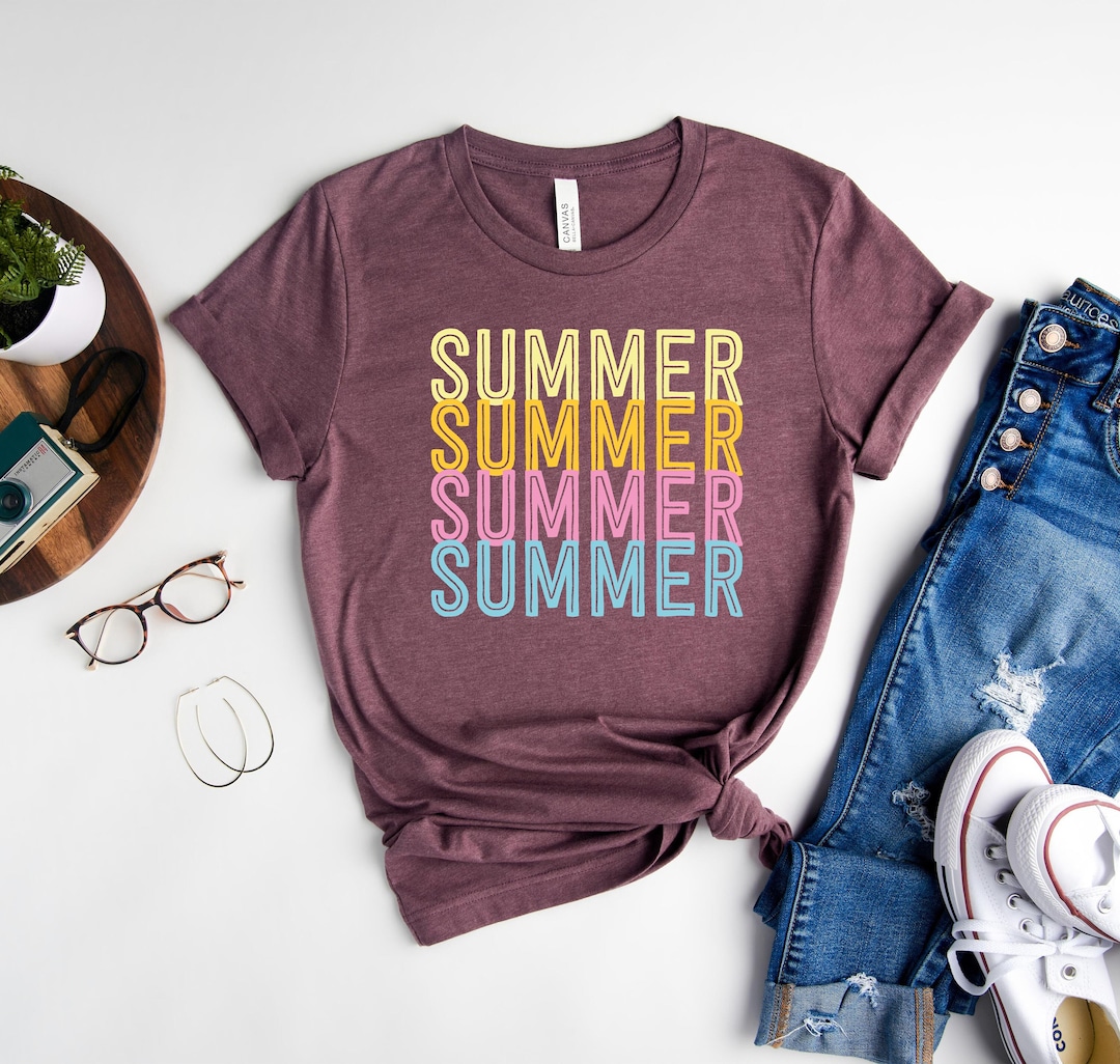 Summer Shirt, Cute Summer Shirt, Hello Summer Shirt, Vacation Shirt ...