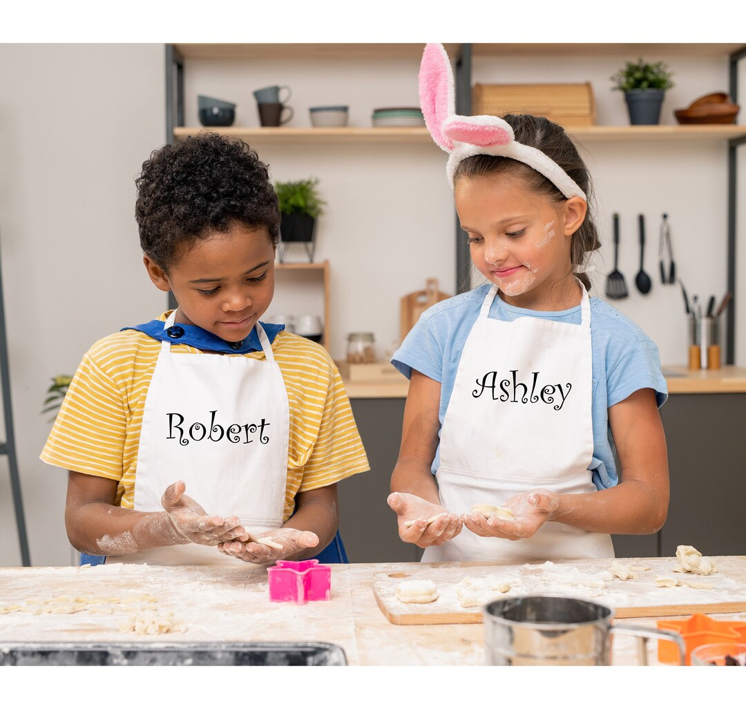 Personalized Kids Apron: Custom Cooking, Art, Gardening Gift - Etsy