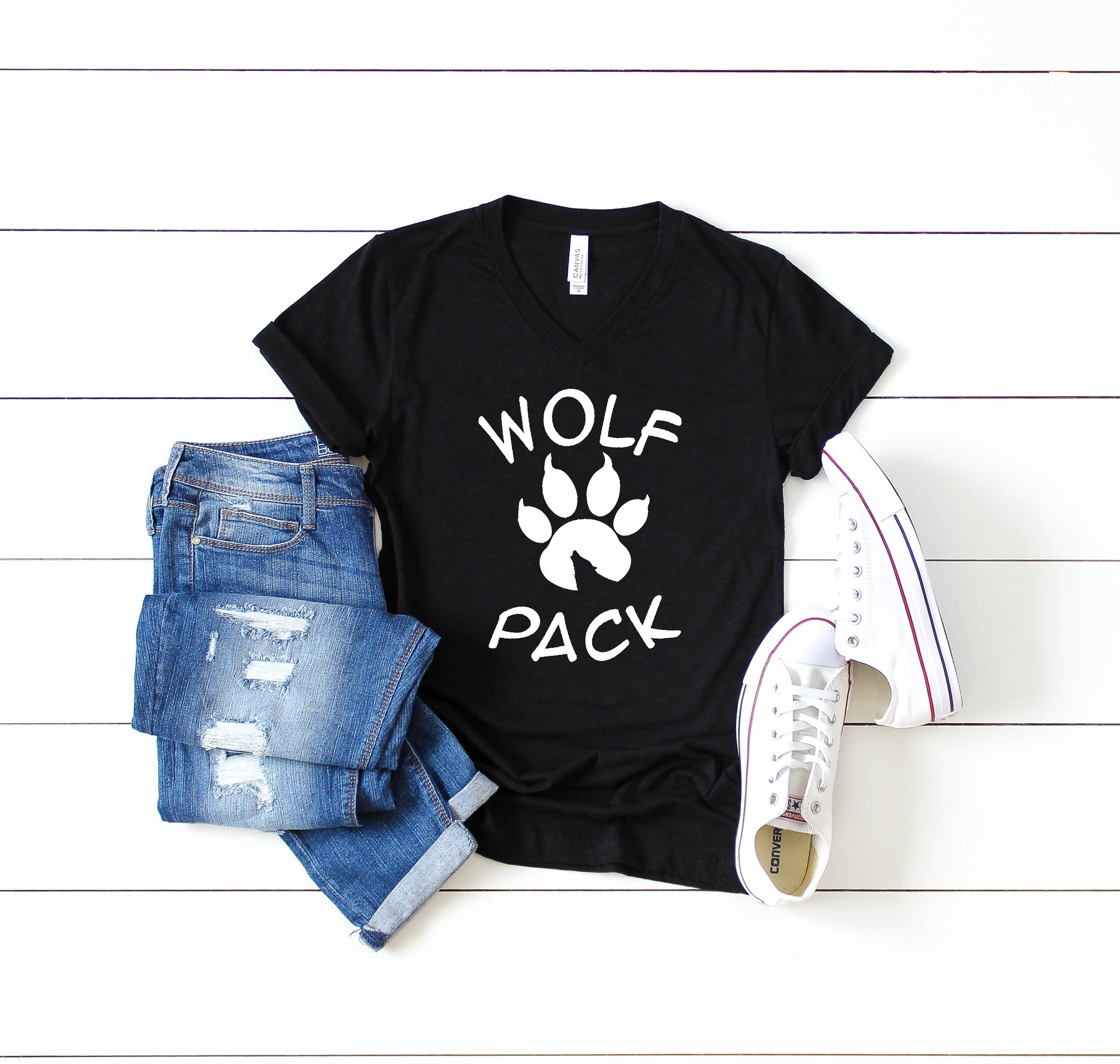 Wolf Pack Shirt Family Matching Shirts Wolf Pack T-shirt | Etsy