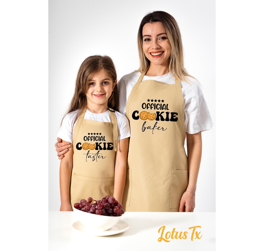 Official Cookie Baker, Dealer, Taster, Crew Apron, Christmas Apron ...
