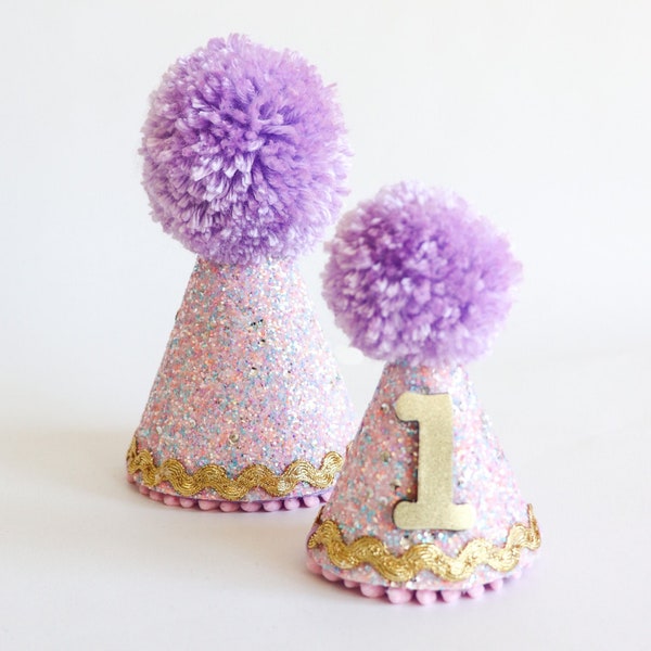 Purple Birthday Hat - Etsy