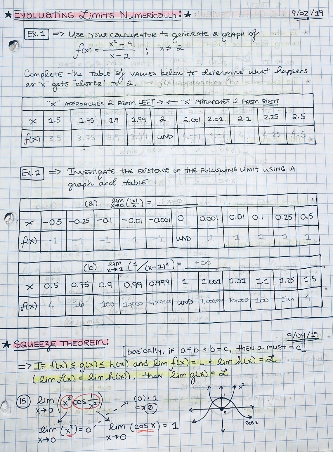 AP Calculus AB Notes - Etsy