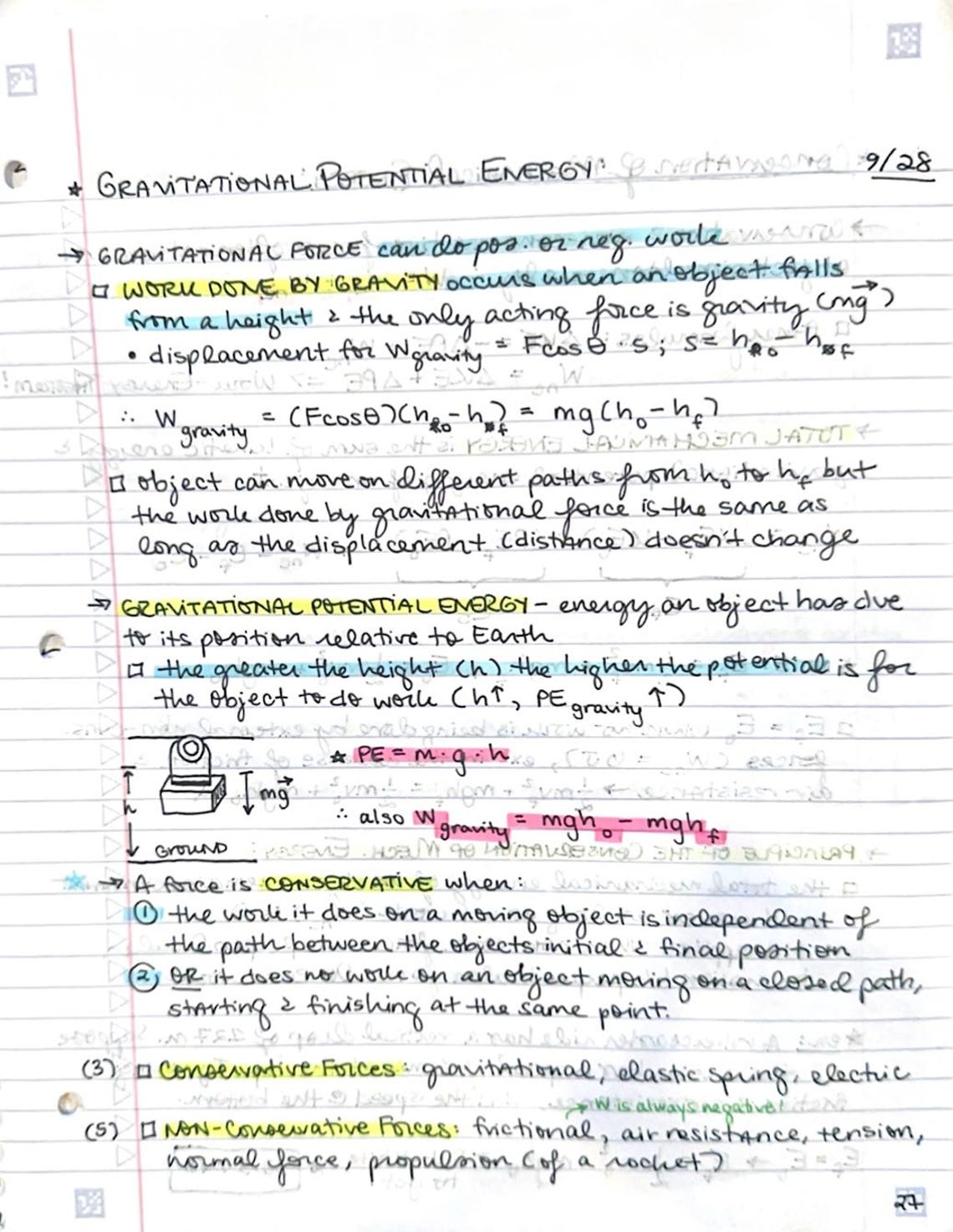 AP Physics Notes (60+ Pages With Practice Problems) - Etsy