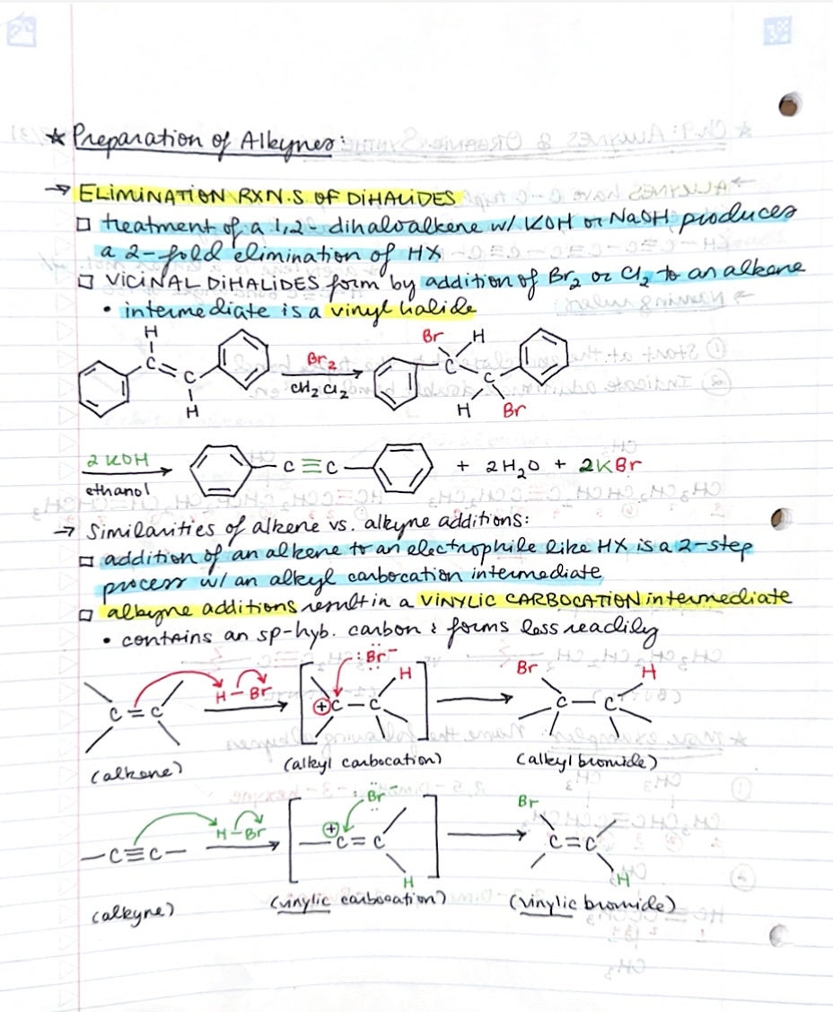 Organic Chemistry 1 Notes (100+ Pages With Practice Problems) - Etsy