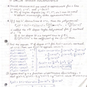 AP Calculus BC Notes - Etsy Canada