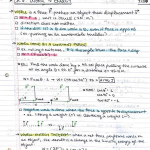 AP Physics Notes (60+ Pages With Practice Problems) - Etsy