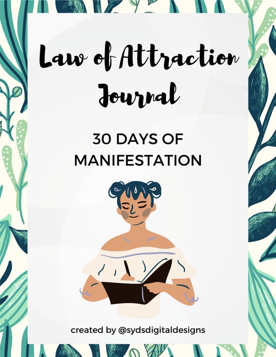 30 Day LOA Manifestation Journal | Etsy