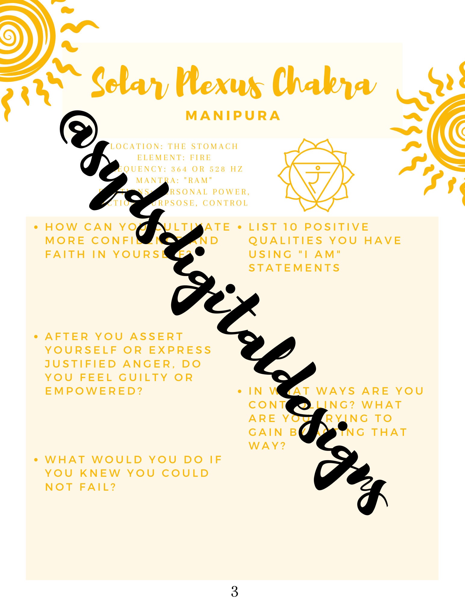 Chakra Shadow Work Journal - Etsy