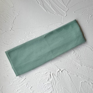 Ribbed Cotton Headband | Hairband | Yoga Band | Wide Cotton Jersey ...