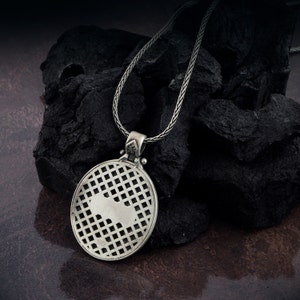 925 Sterling Silver Greek Spartan Necklace, Warrior Man Jewelry, 300 ...