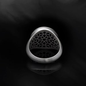 Silver Greek Warrior Ring, Spartan Leonidas Ring, Statement Rings for ...