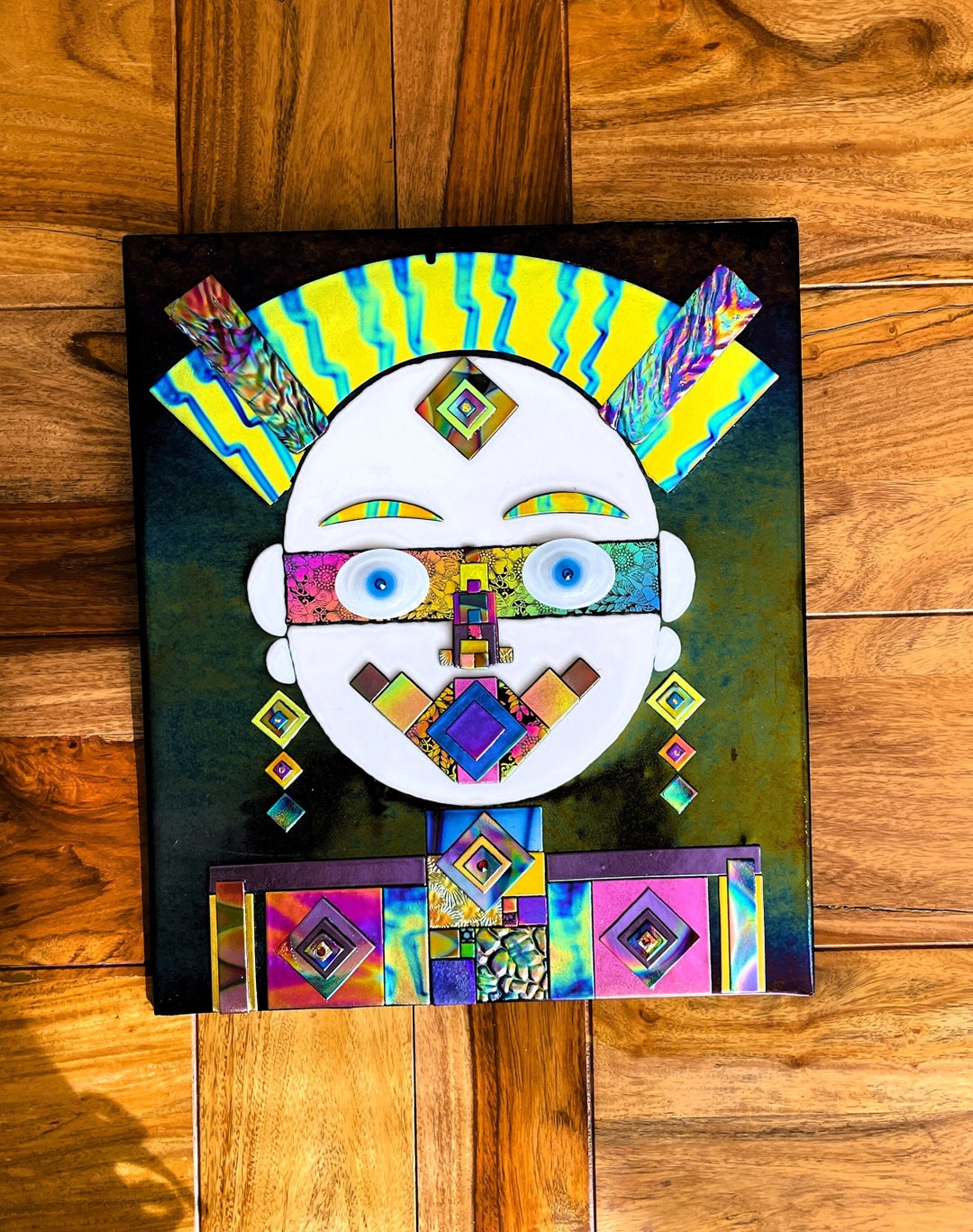 When Picasso Meets Fibonacci in Egypt 1 Using Fused Dichroic Glass ...