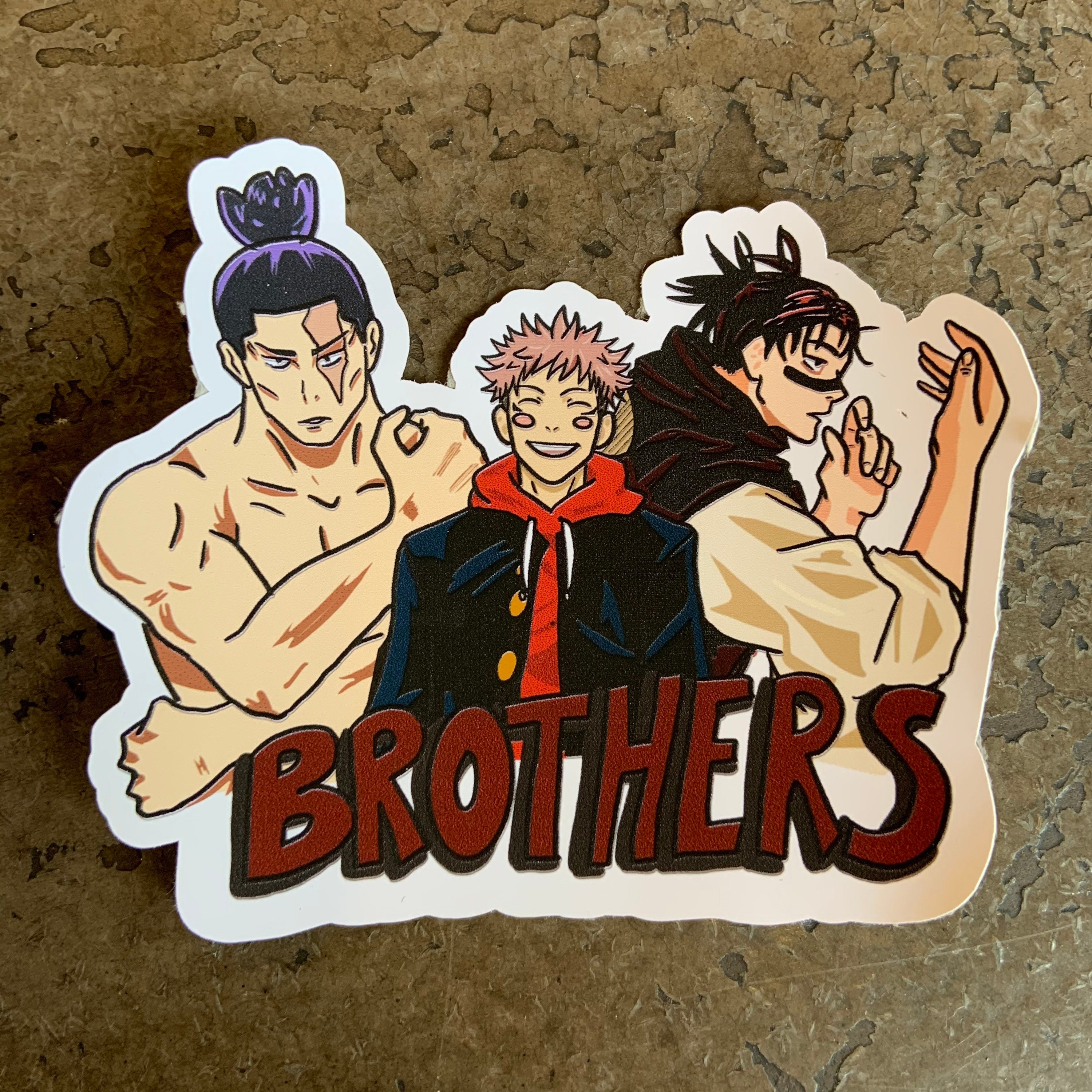 Brothers JJK Sticker | Etsy