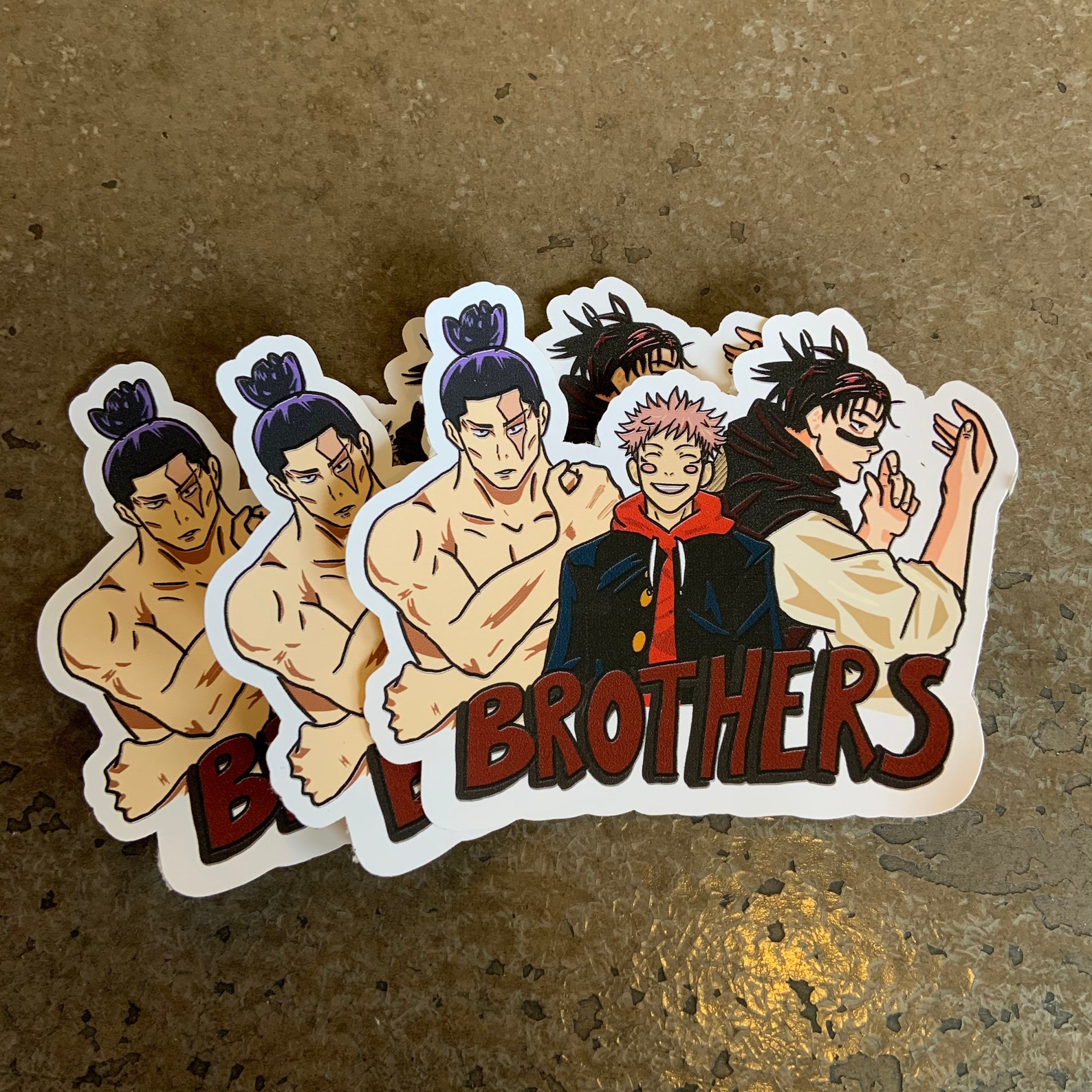 Brothers JJK Sticker | Etsy