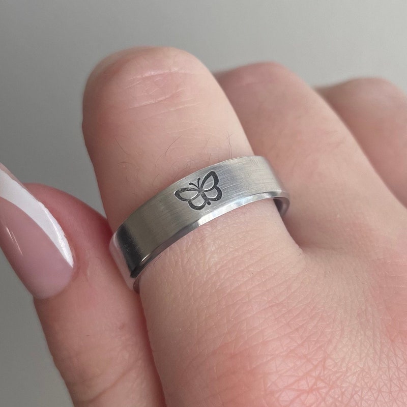 Butterfly Ring - Etsy