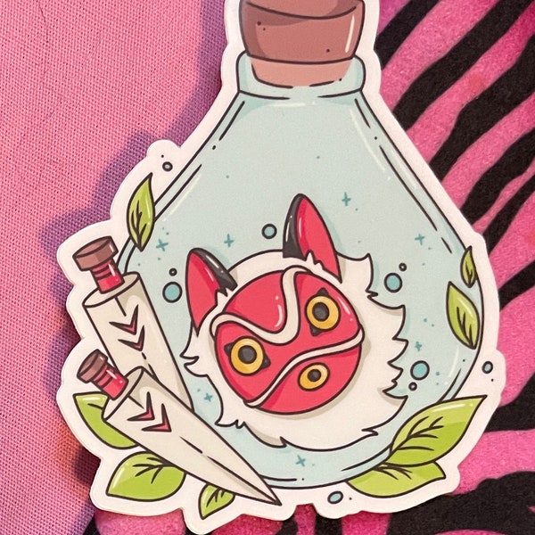 Mononoke Decal - Etsy
