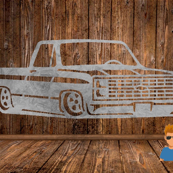 Square Body Chevy Truck Svg - Etsy