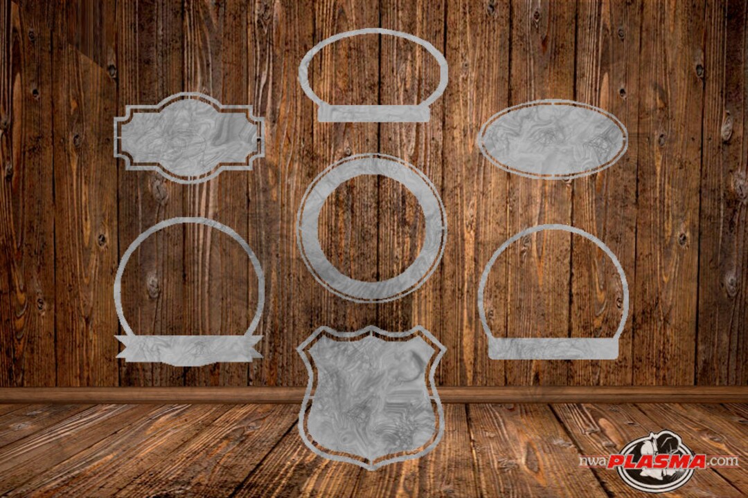 CUT READY, Sign Blanks, Borders, Frames,svg,dxf,vector File,plasma ...