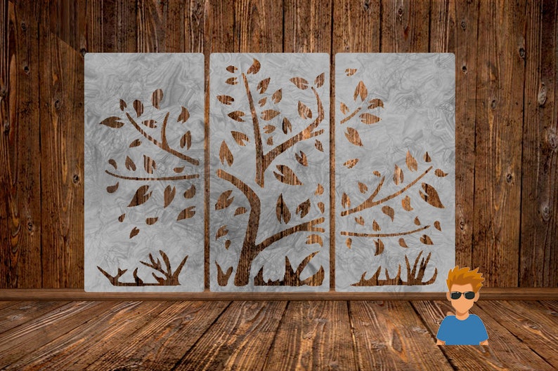 CUT READY, Tree Panel Art,svg,dxf,vector File,plasma Cutting,cricut ...