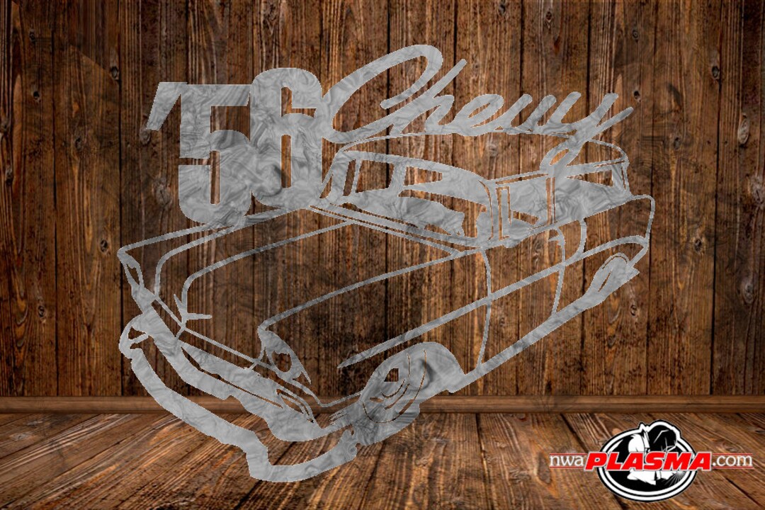 CUT READY, 1956 Chevrolet Wagon Chevy Nomad,svg,dxf,vector File,plasma ...