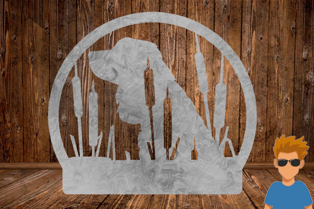CUT READY, Cocker Spaniel Cattails Hunting Dog Duck,svg,dxf,vector File ...