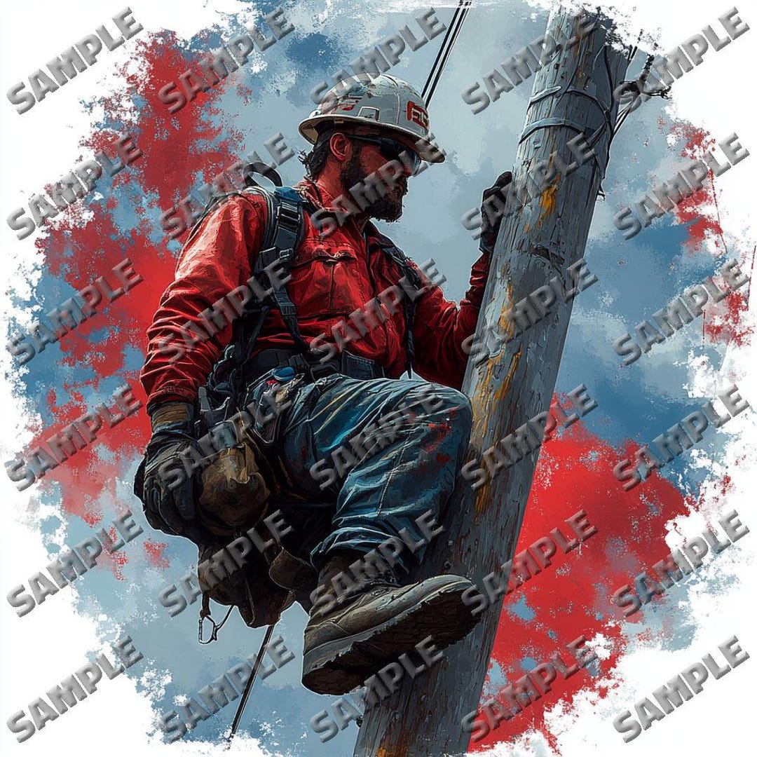 Linemen, PNG, Illustration, Print, Clipart, Clip Art, Transfer, Tshirt ...