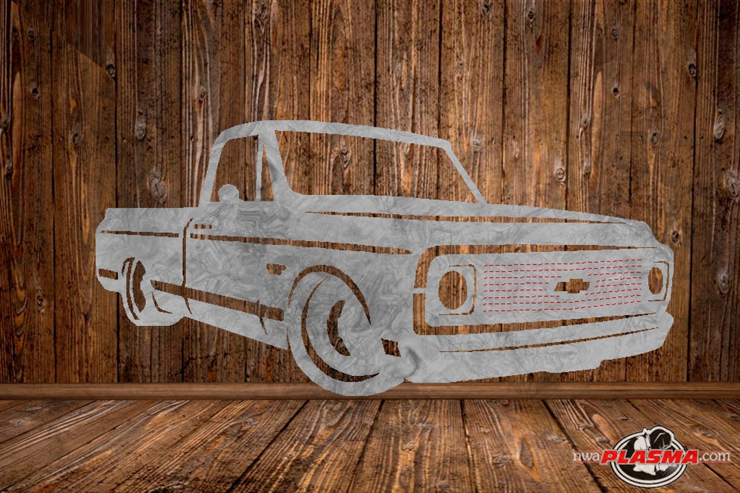 CUT Ready,c10 Stock Chevy Truck Silhouette Chevrolet,svg,dxf,vector ...