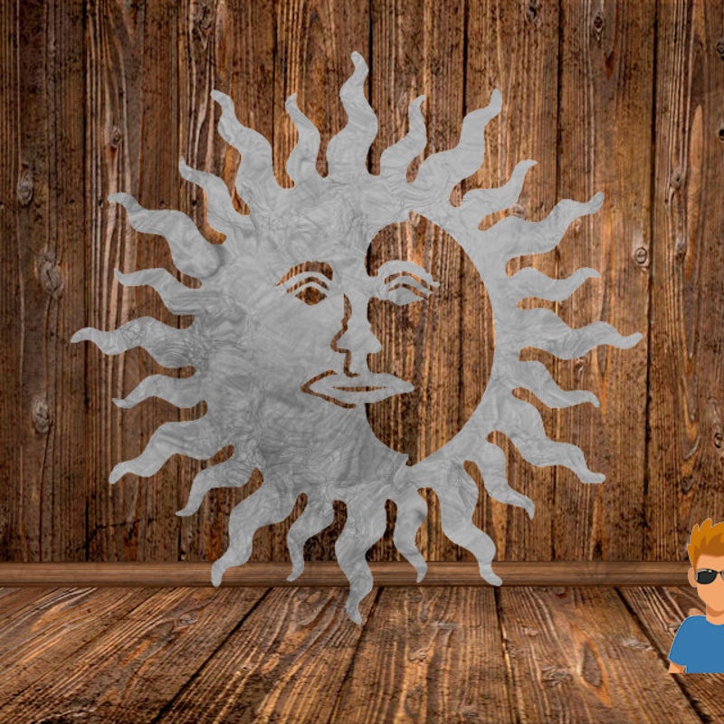 Sun Face - Etsy
