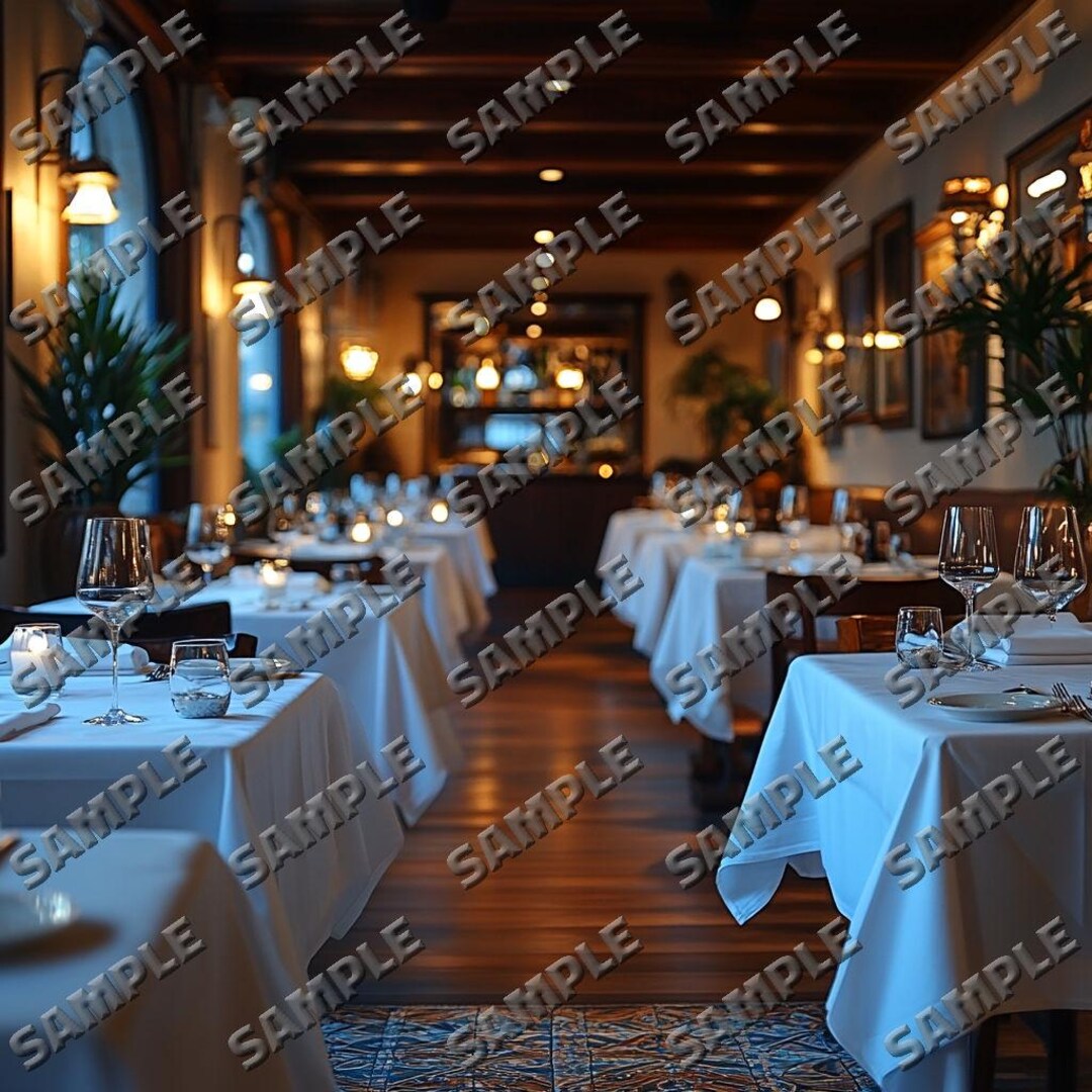 Restaurant Scene Food Prep Wine, PNG, Illustration, Print, Clipart ...