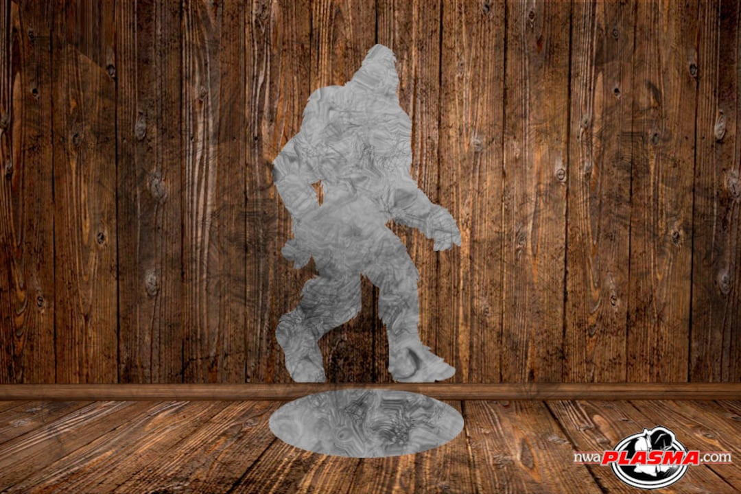 CUT READY, Bigfoot Sasquatch,svg,dxf,vector File,plasma Cutting,cricut ...
