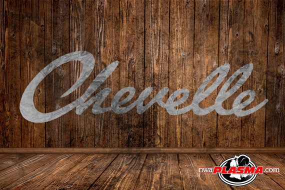 CUT READY Chevelle Scriptsvgdxfvector Fileplasma | Etsy
