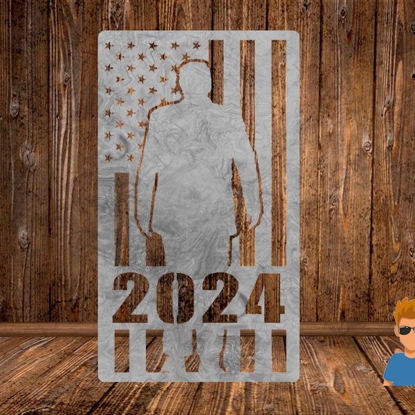 Trump Svg Files for Cricut & Silhouette Dxf, Trump 2024 - Etsy