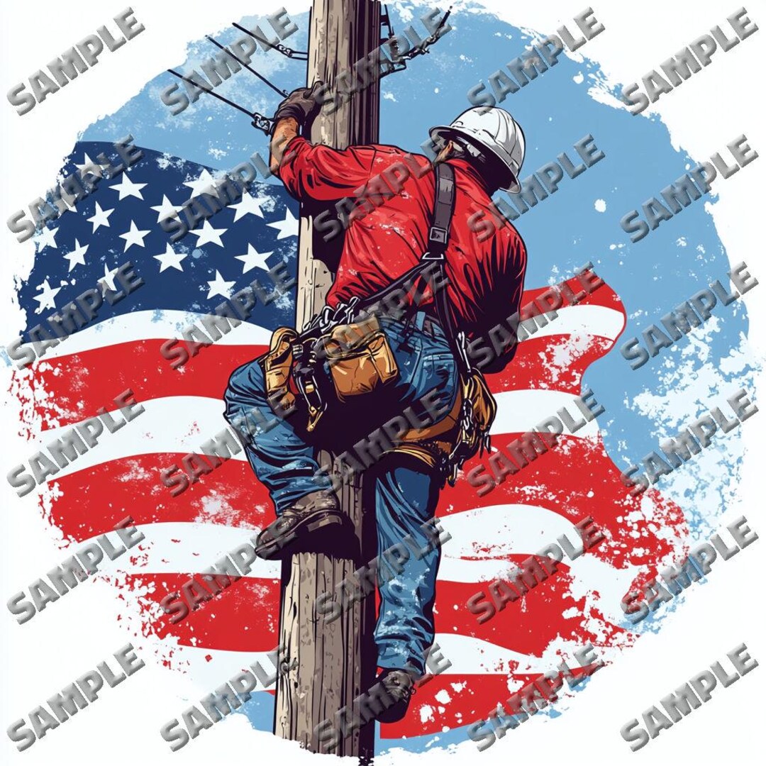 Linemen, PNG, Illustration, Print, Clipart, Clip Art, Transfer, Tshirt ...