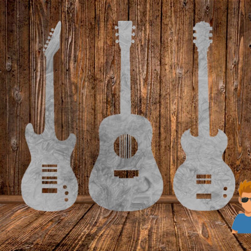 Guitar Dxf Plasma Files - Etsy