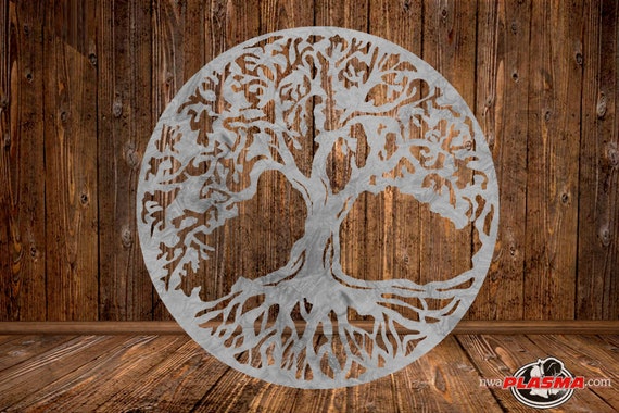 CUT READY Tree of Lifesvgdxfvector Fileplasma | Etsy