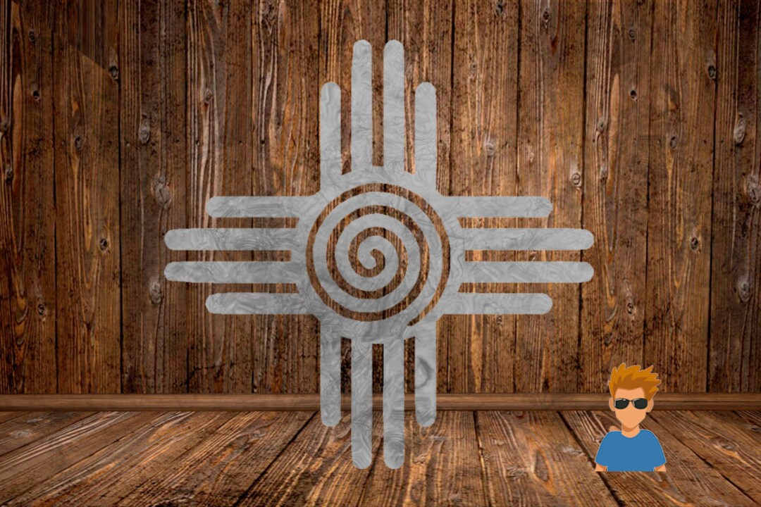 Zia Sun Swirl Vector File, CNC Plasma Laser Cut (SVG, DXF) - Etsy