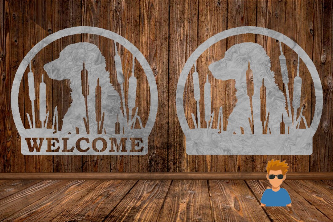 CUT READY, Lab in Cattails Hunting Dog Duck,svg,dxf,vector File,plasma ...