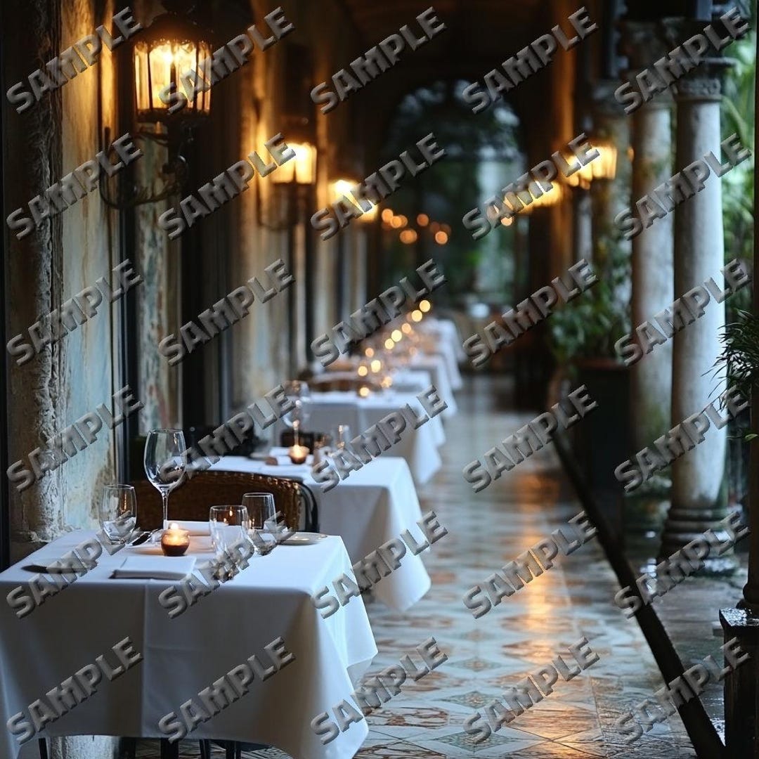 Restaurant Scene Food Prep Wine, PNG, Illustration, Print, Clipart ...