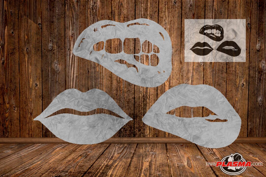 CUT READY, Lips,svg,dxf,vector File,plasma Cutting,cricut,tshirt ...