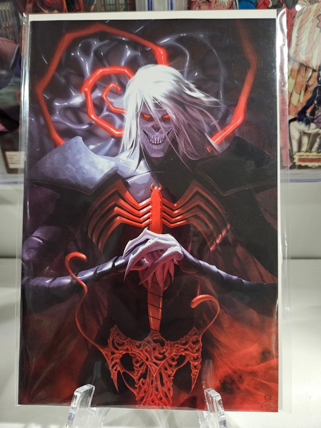 Web of Venom Empyre's End #1 Alex Garner Virgin Variant - Etsy