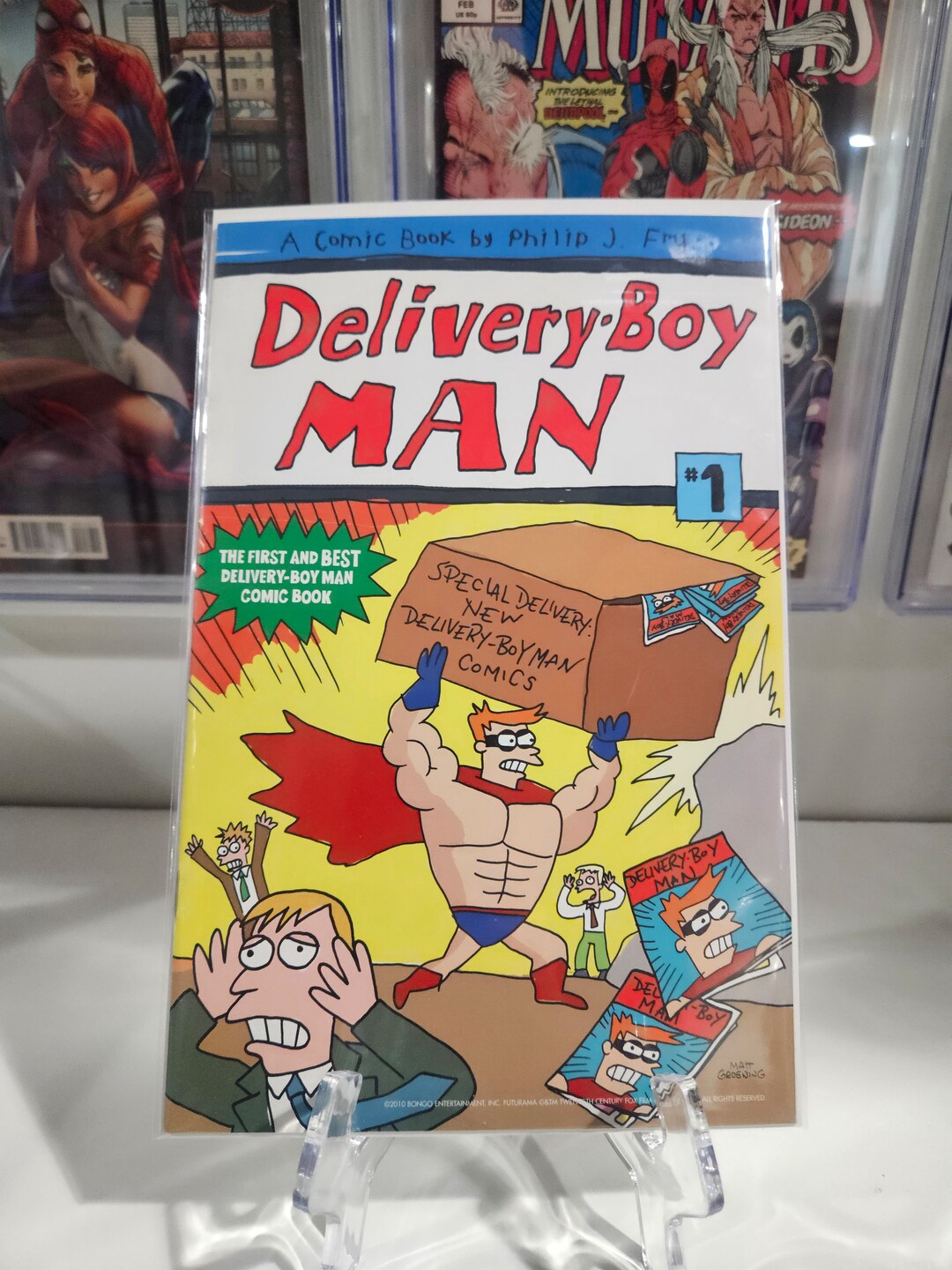 Delivery-boy Man Comic Book Issue 1 Futurama SD Comiccon 2010 Exclusive ...
