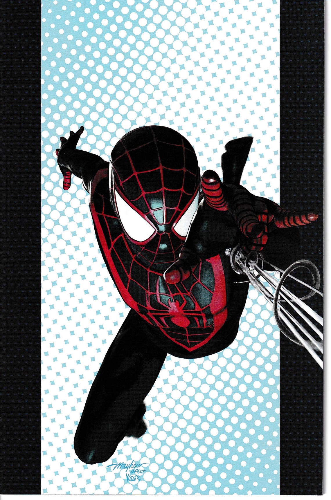 MILES MORALES Spider-man #25 Mike Mayhew Virgin Variant - Etsy