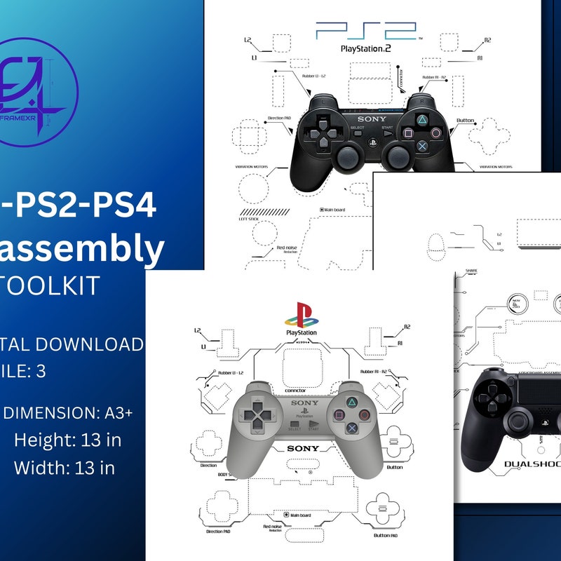 Ps4 Controller - Etsy